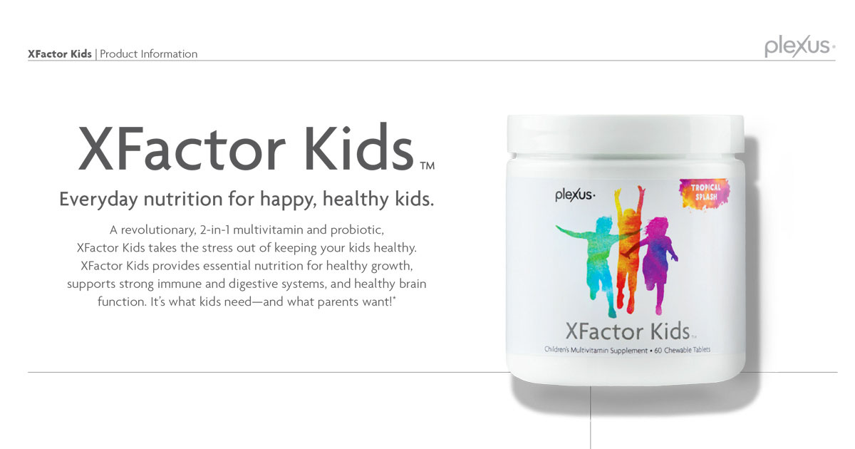XFactor Kids™ Product Information Sheet