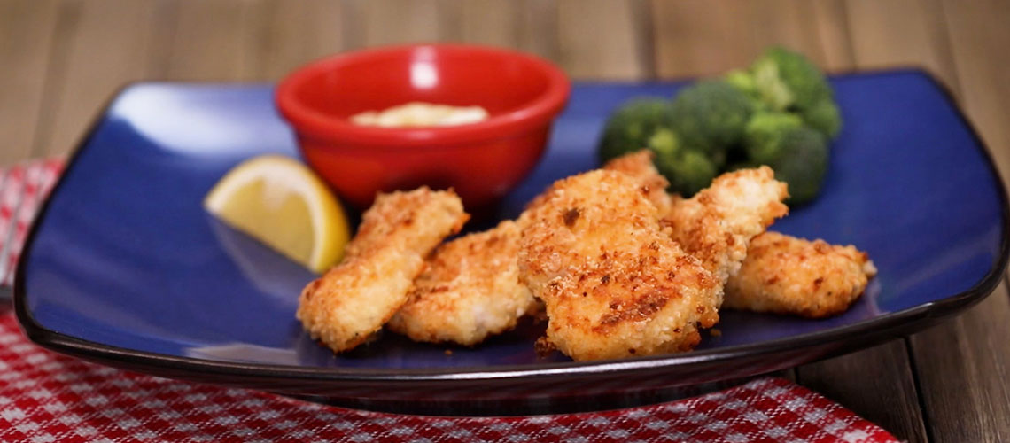 Yummy + Share: Parmesan Fish Nuggets