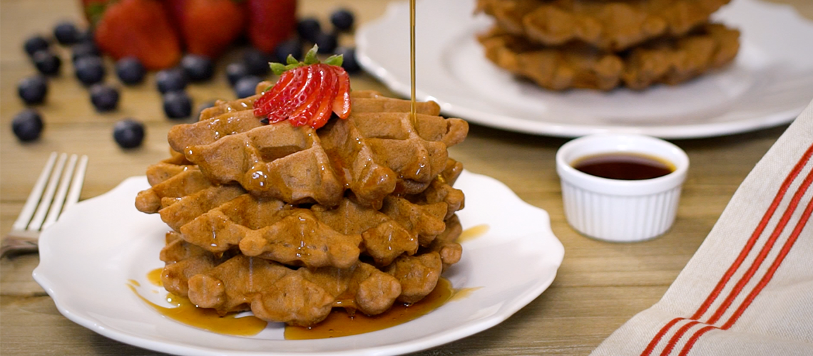 Plexus Lean™ Chocolate Mocha Protein Waffles